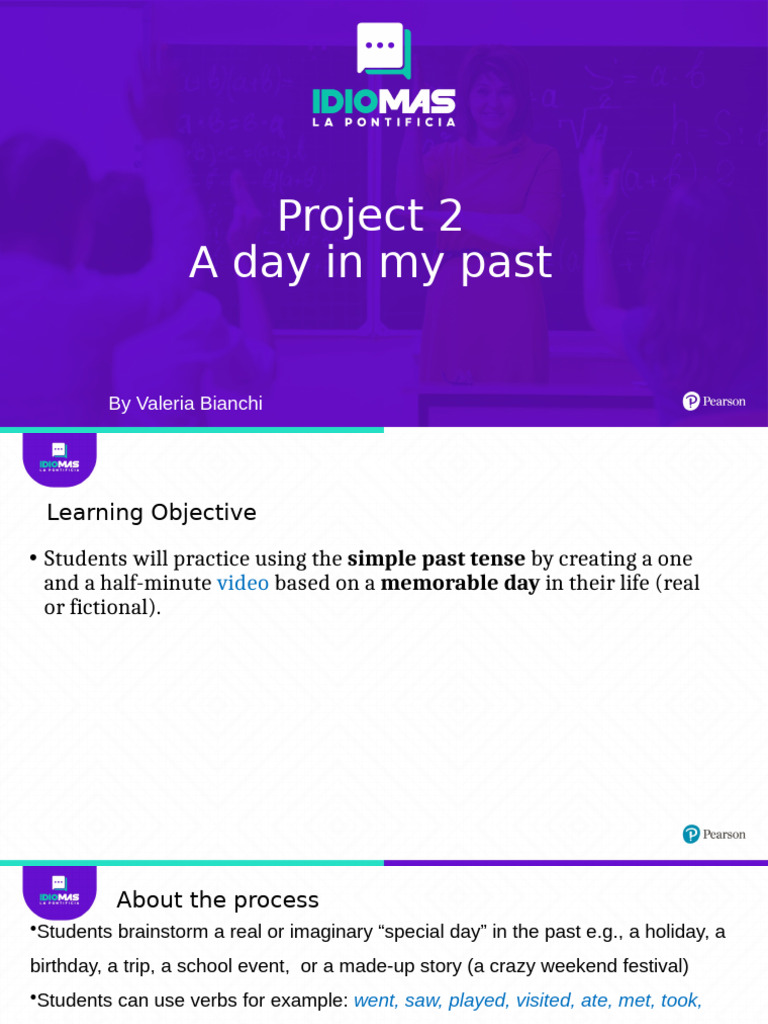 PROJECT 2 - A Past Event - A1-3 | PDF