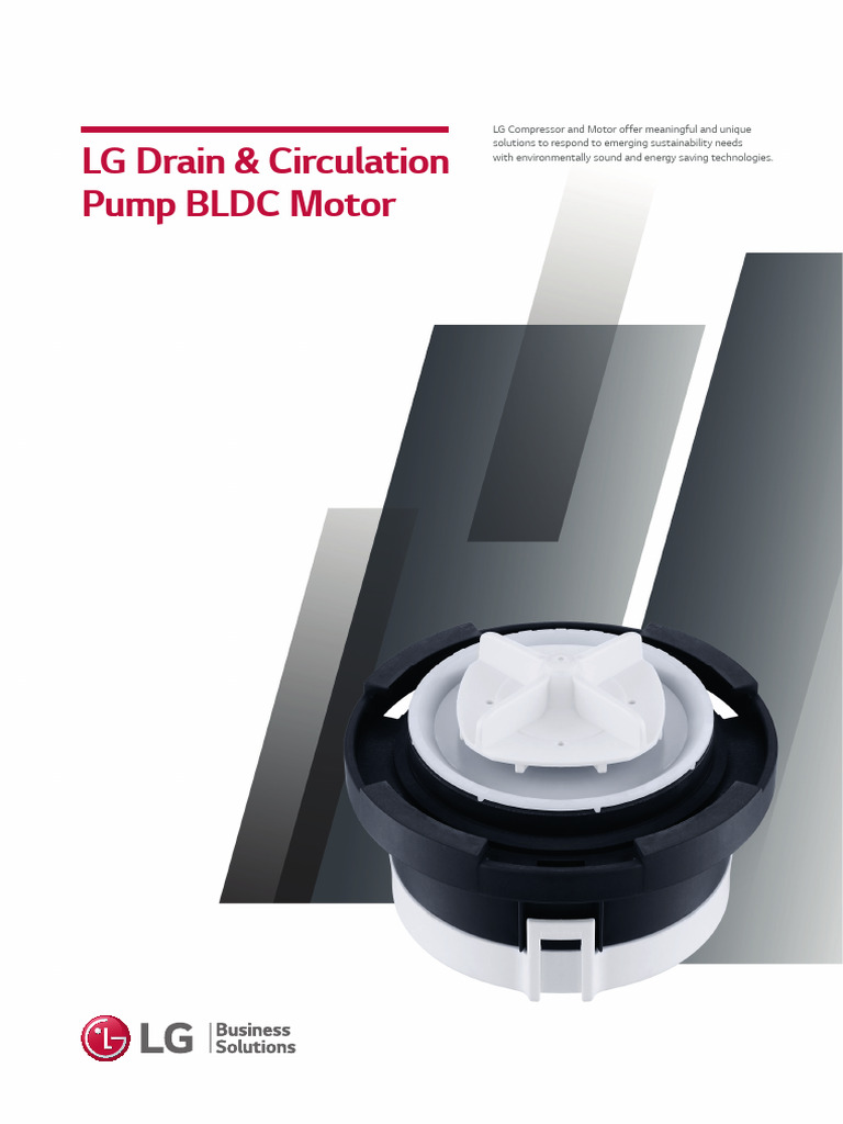 LG Drain and Pump BLDC Motor - Leaflet - 2021 (20220210 - 154809) | PDF ...
