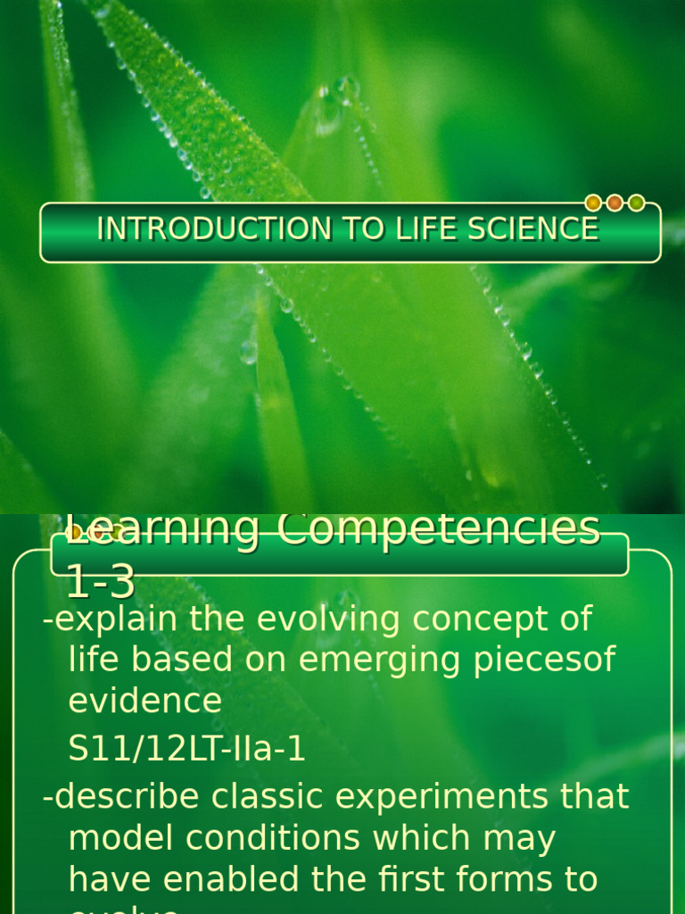 Introduction To Life Science | PDF | Reproduction | Biology