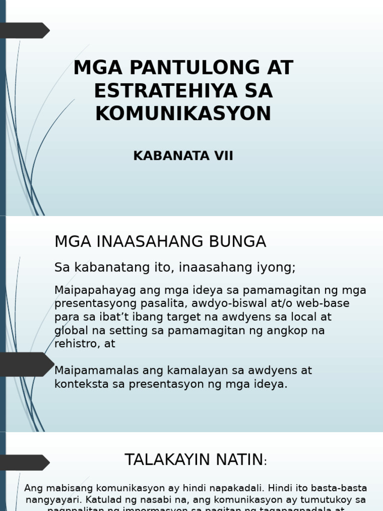 Purcom Chapter Vii | PDF