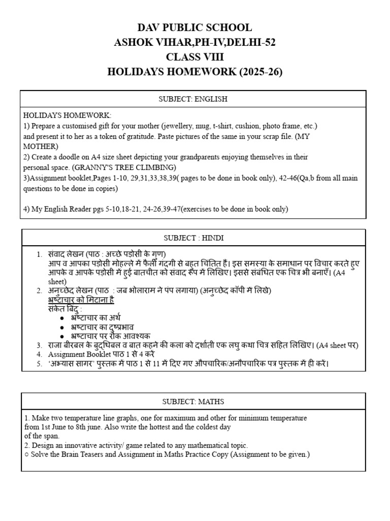 Class 8 HHW | PDF | World Energy Resources