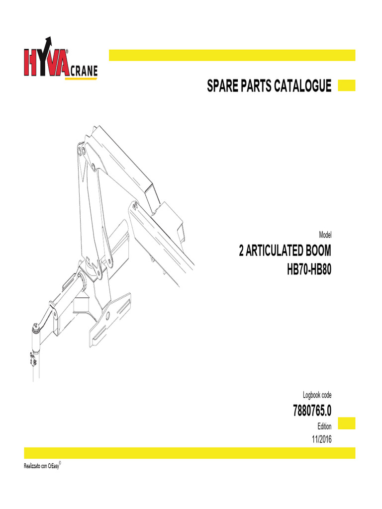 HB70-HB80 - 7880765.0 – Spare parts catalogue – ING | PDF | Mechanical ...