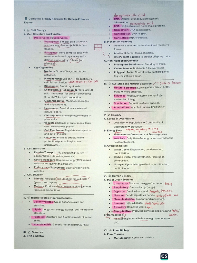 Science Reviewer For CETS | PDF