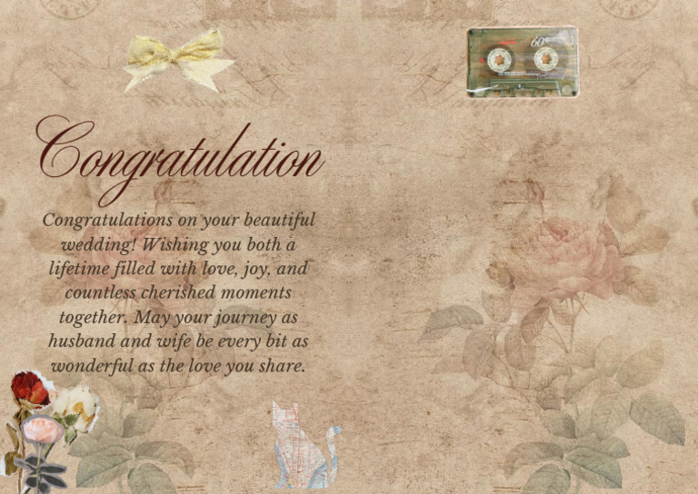 Congratulation | PDF