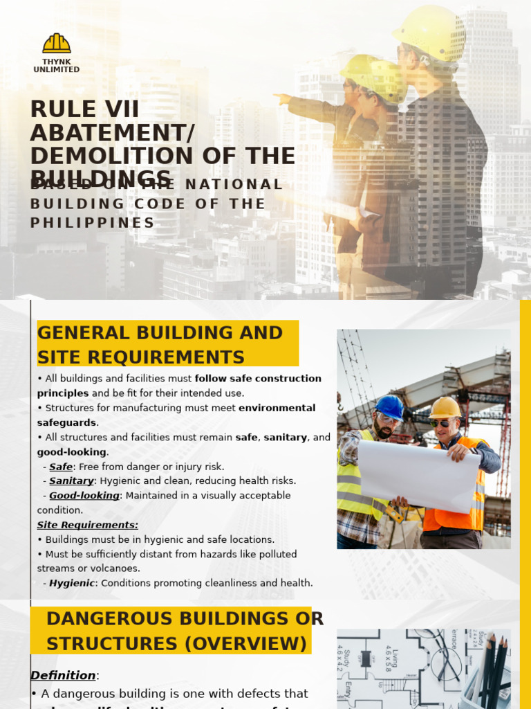 Dangerous Building Inspection Guidelines | PDF | Hazards | Demolition