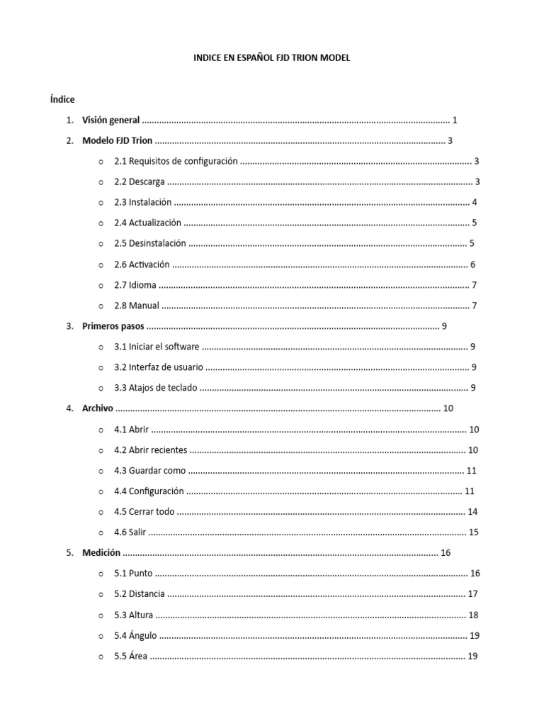 Indice FJD | PDF | Software
