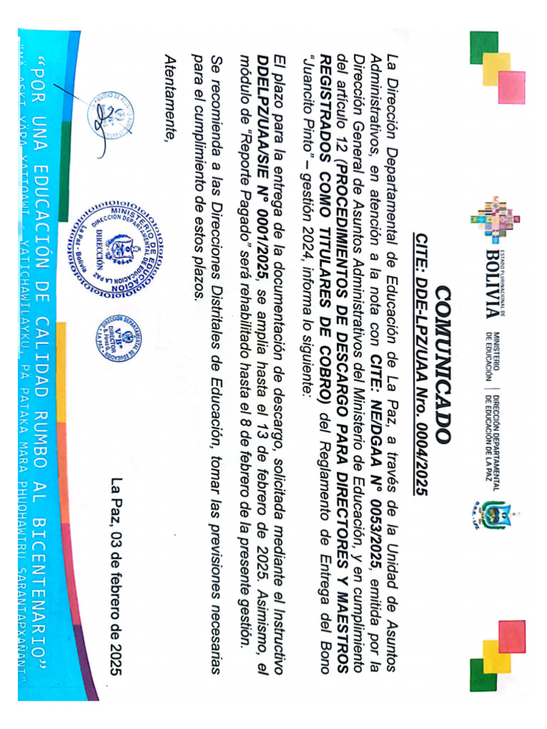 Comunicado Uaa 00042025 | PDF