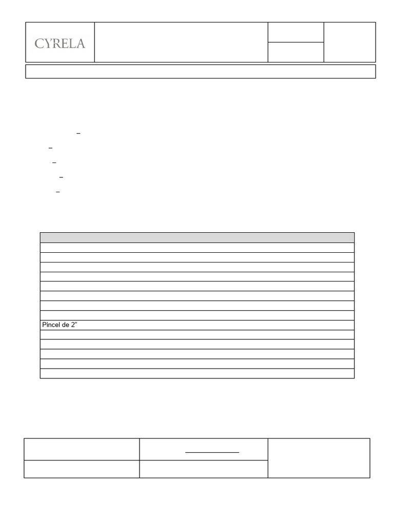 Pe - Imp.08 r01 - Impermeabilizacao em Areas Internas - Vivaz | PDF | Materiais | Engenharia Civil