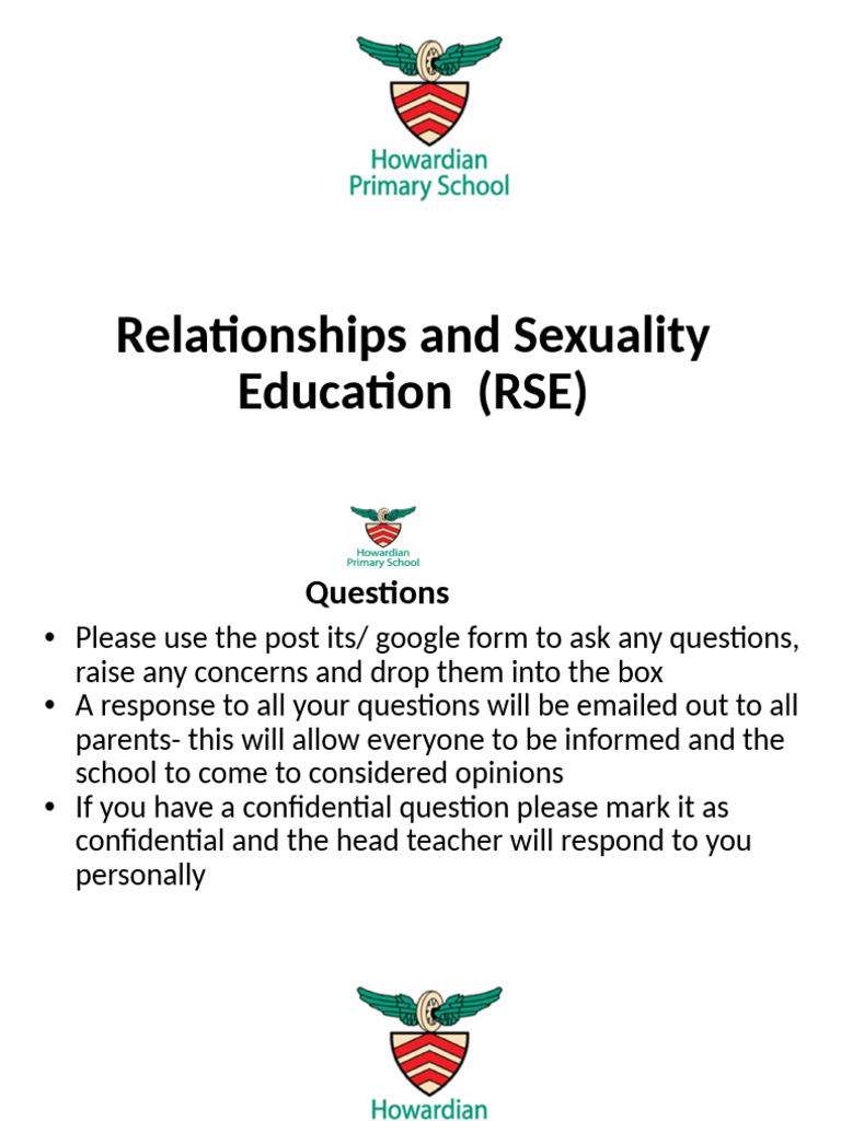 Rse Presentation For Parents | PDF | Learning | Curriculum