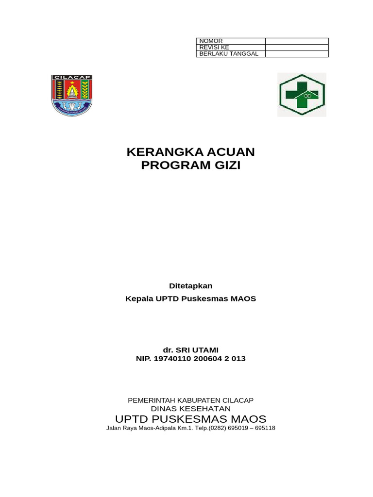 Kak Program Gizi 2023 | PDF