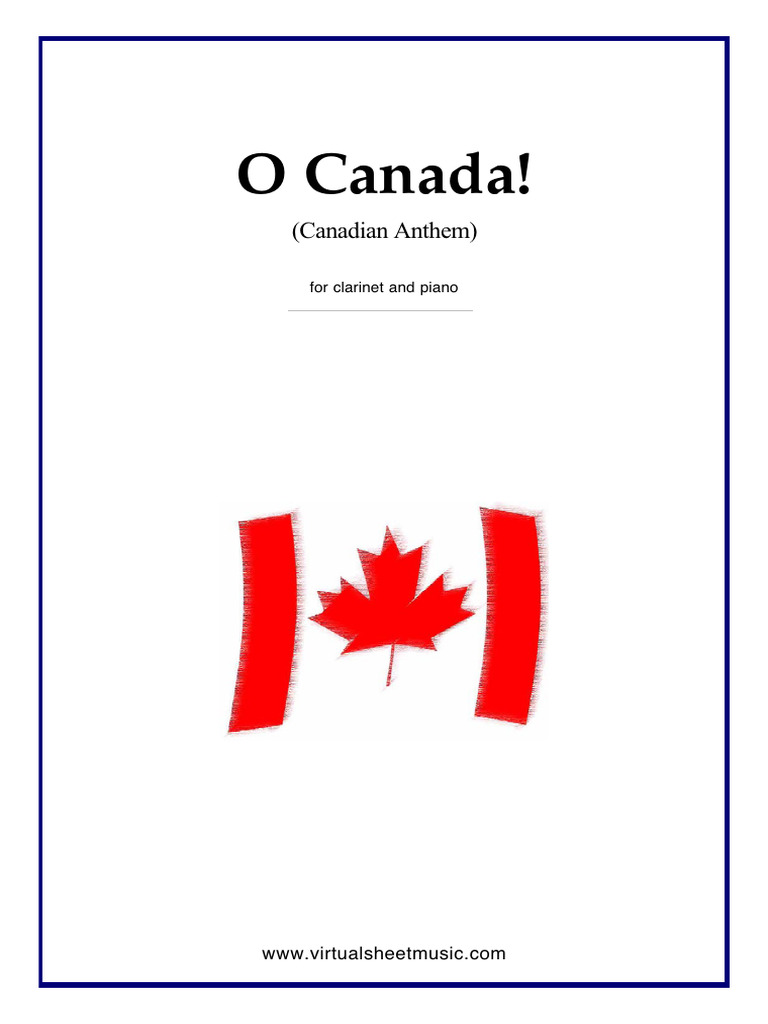Canada Anthem CL | PDF