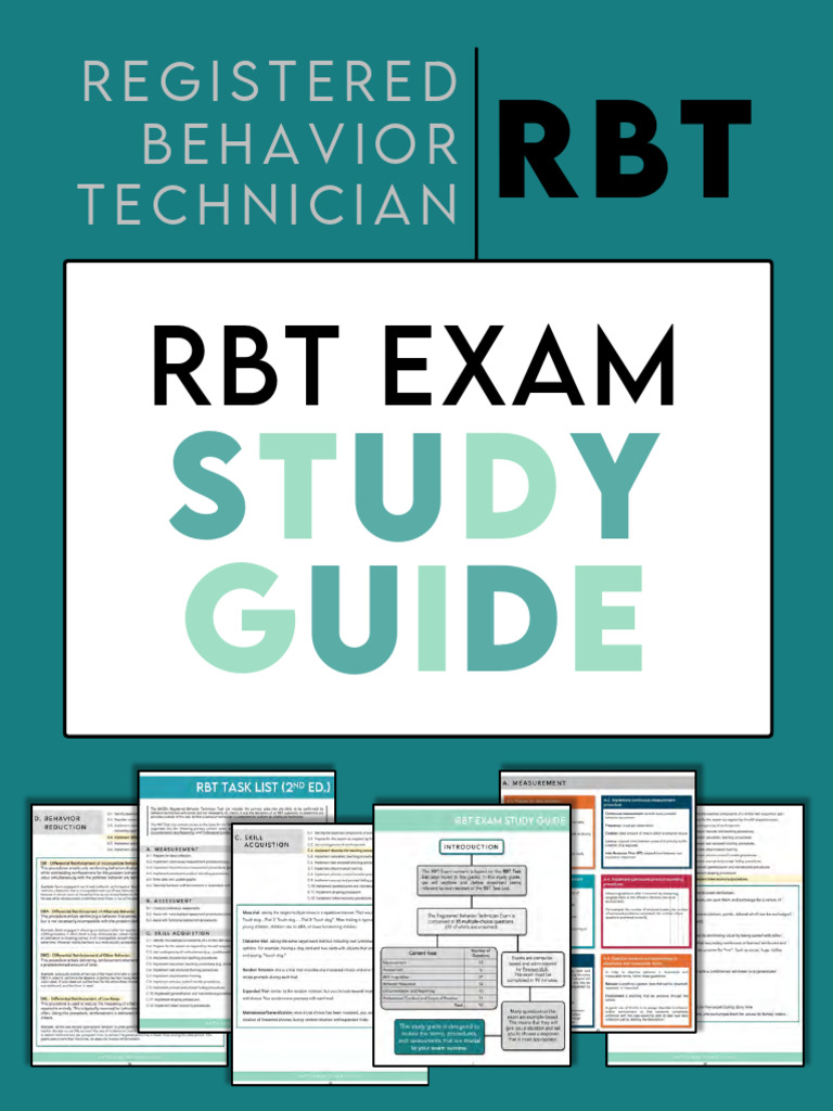 r Bt Exam Study Guide Registered Behavior Technician | PDF ...