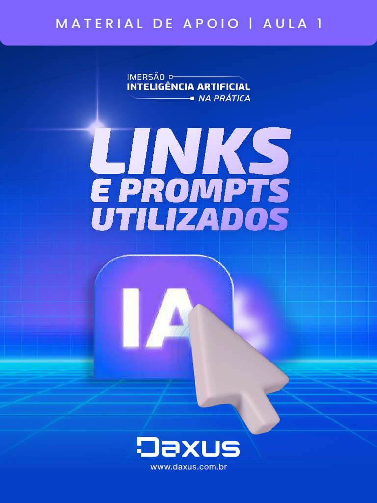 Material Aula 1 - Imersão IA Na Prática INTELIGENCIA ARTIFICIAL | PDF