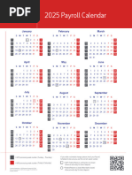 2024 Payroll Calendar Overview | PDF