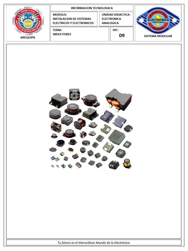 Plantilla Jose Mamani - 2 | PDF | Inductor | Resistor