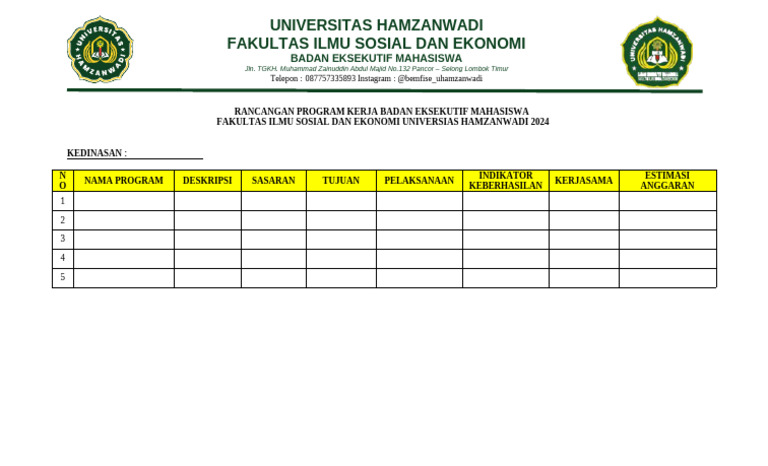TEMPLET_PROKER BEM FISE | PDF