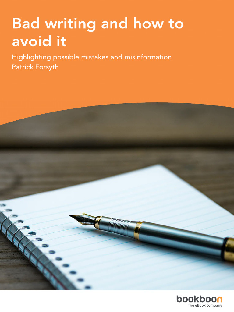 Bad Writing and How To Avoid It | PDF | Shampoo | Pricing