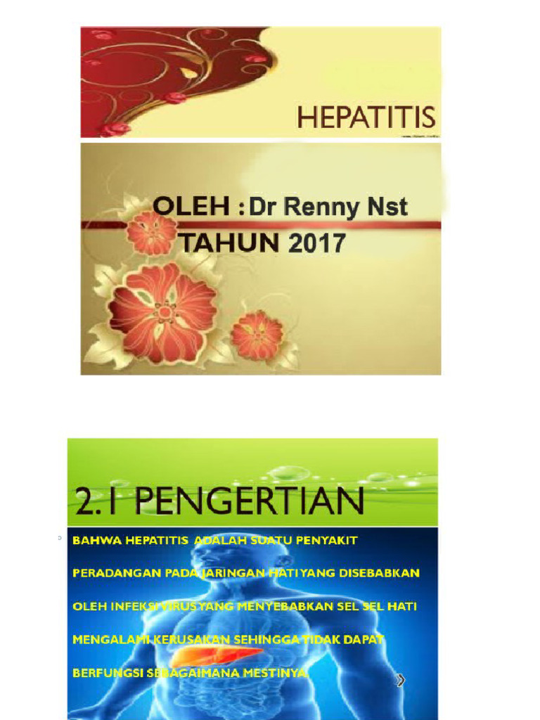 Hepatitis | PDF