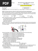 Đề Thi Thử Lần 1 - Cp Vlpt | PDF
