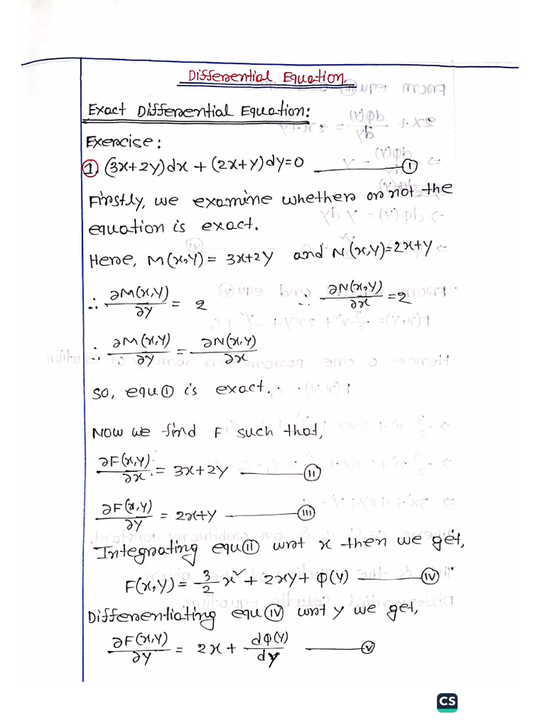 Differential Equation | PDF