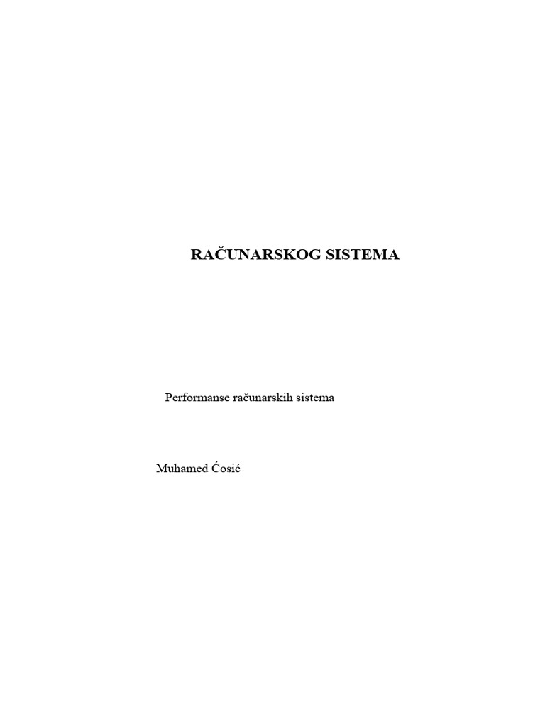 Urnek Seminarskog Rada Nubl1 | PDF