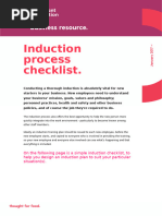 Induction Feedback Form | PDF