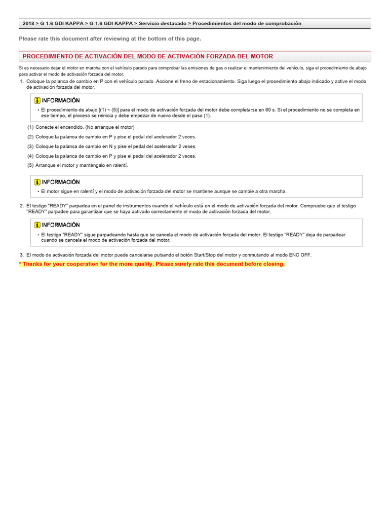 Modo de Activacion | PDF