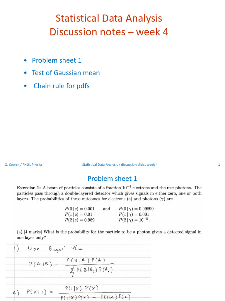 Discussion Slides Week 4 | PDF