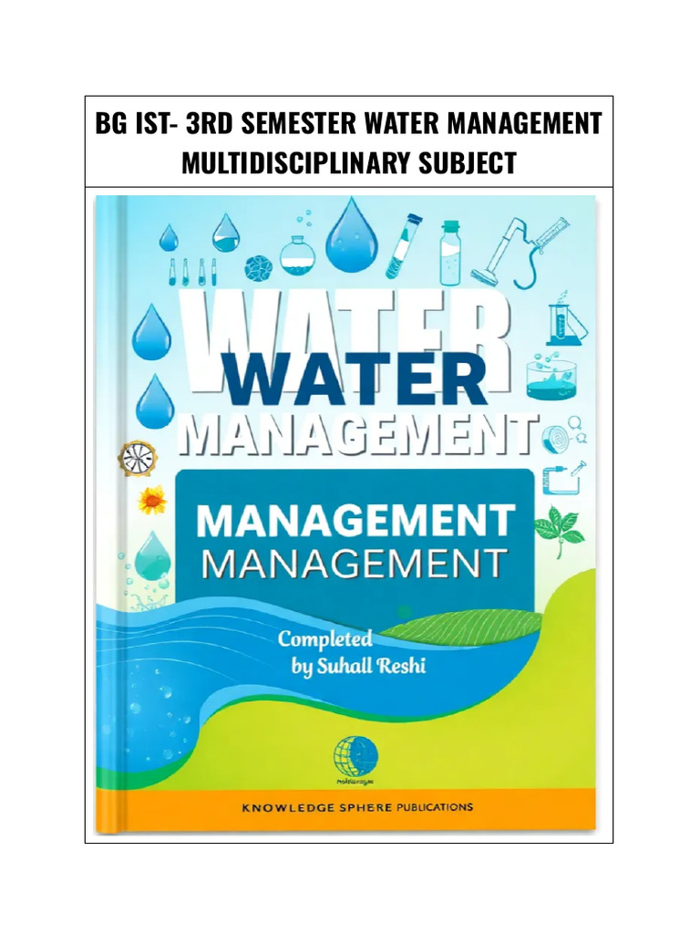 Water Management: Challenges & Solutions | PDF | Water Scarcity ...