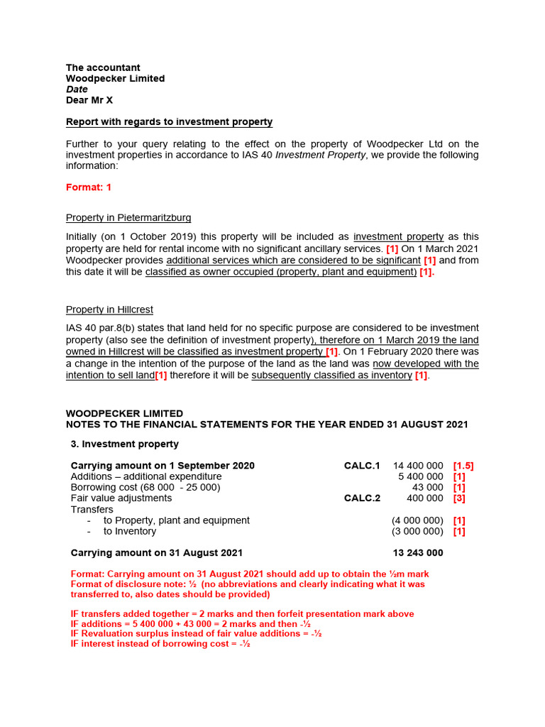 2021 FinAcc 278 A1S2 2021 Question 1 | PDF | Fair Value | Economies