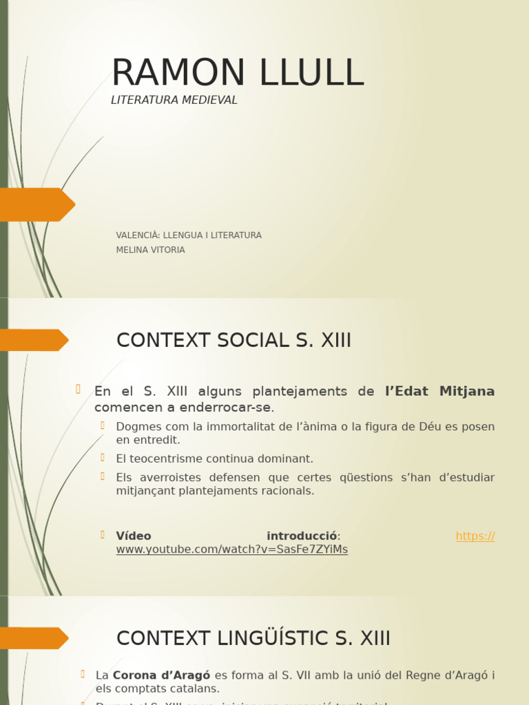 Ramon Llull | PDF