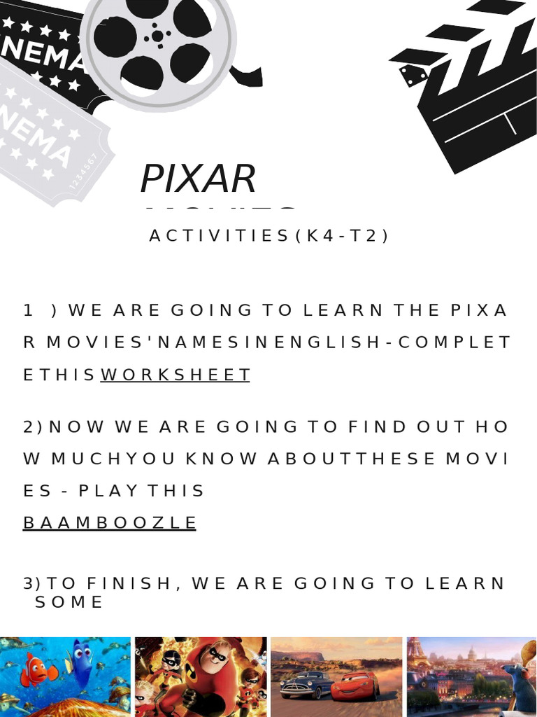 Pixar Movies The Pixar Theory Conversation Topics Dialogs Fun ...