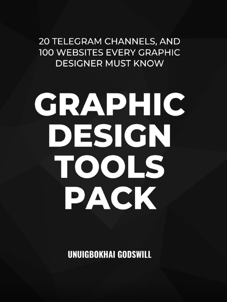 Graphic Design Tools pack - Unuigbokhai Godswill | PDF | Adobe ...