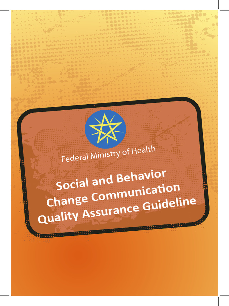 SBCC Quality Assurance Guidelines | PDF | Evaluation | Communication