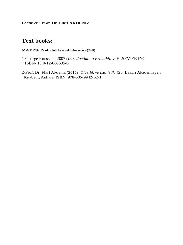 Mat216 Textbook EN97 | PDF