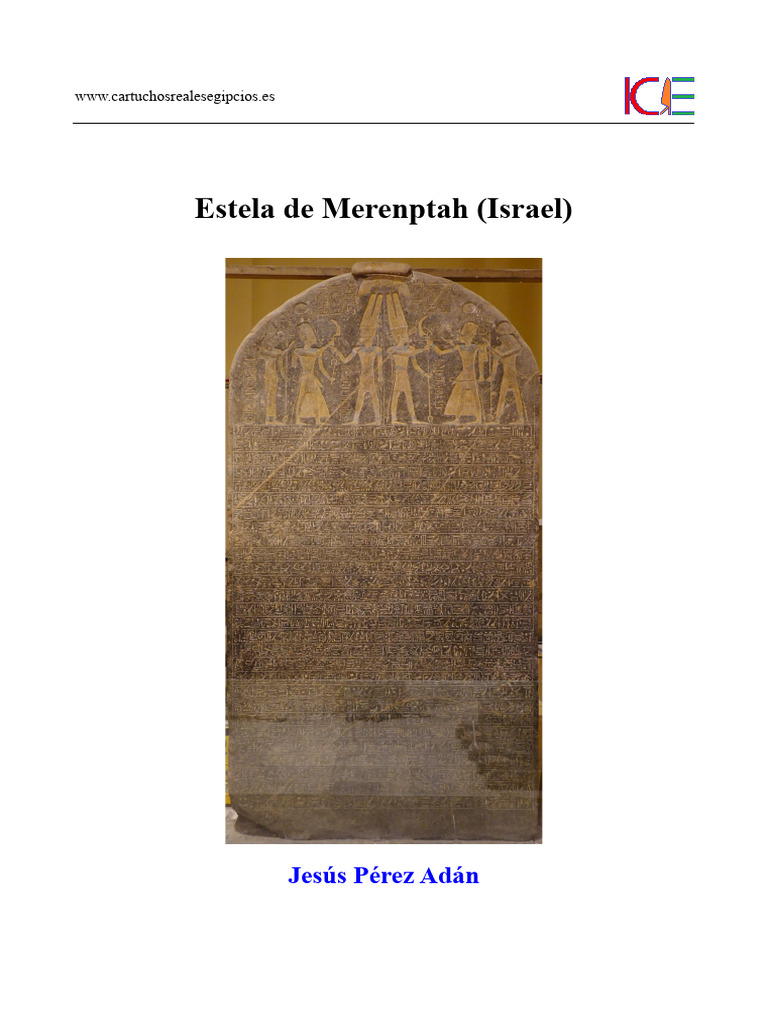 Estela de Merenptah o de Israel | PDF | Antiguo Egipto | Religión ...
