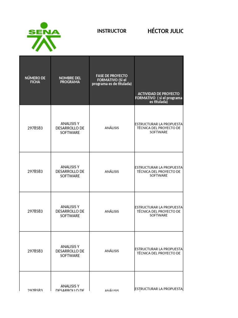 Programación - Noviembre - Diciembre - Adso | PDF | Software | Información