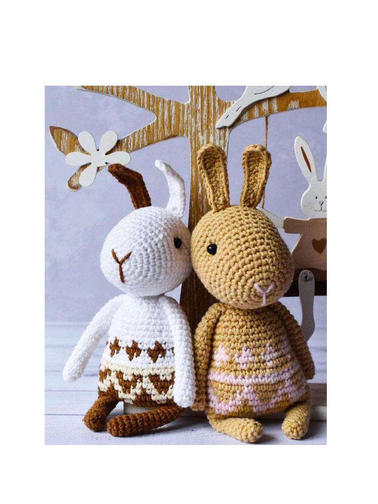 Free Realistic Crochet Bunny Pattern | PDF | Crochet | Amigurumi