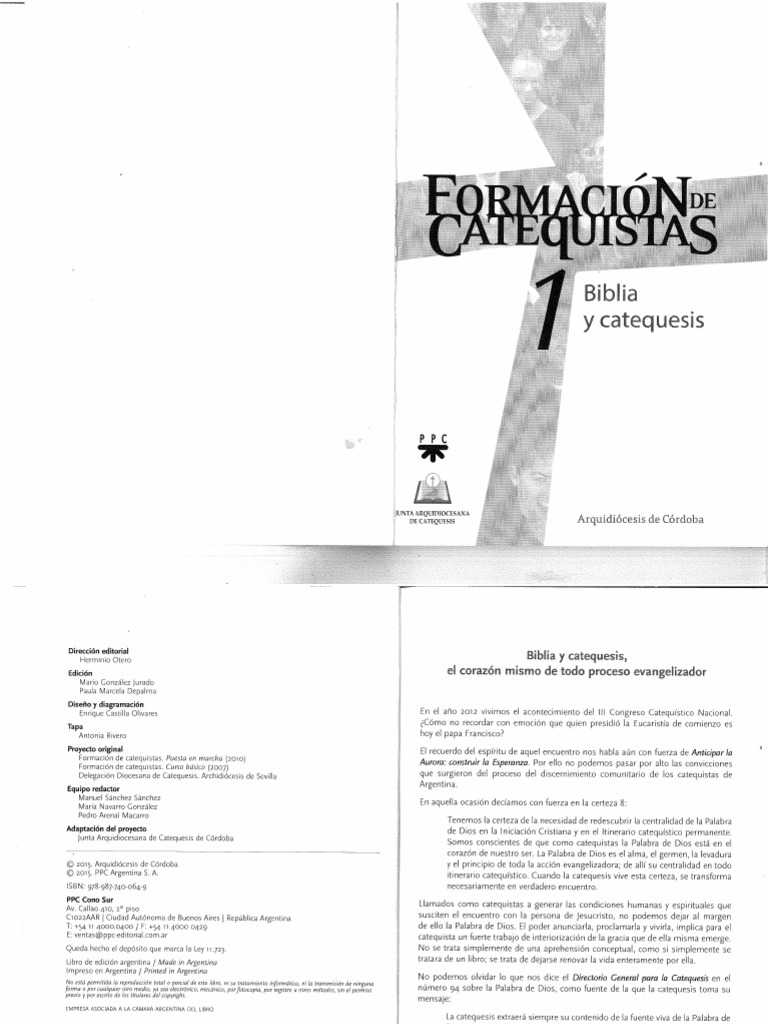 Biblia y Catequesis FC1 | PDF