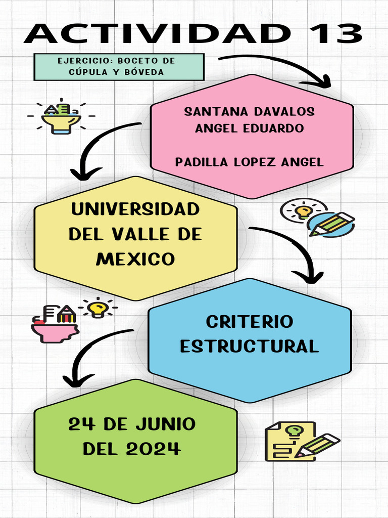 Act.13 Bocetos Boveda y Cupula | PDF | Bóveda (Arquitectura) | Hazme