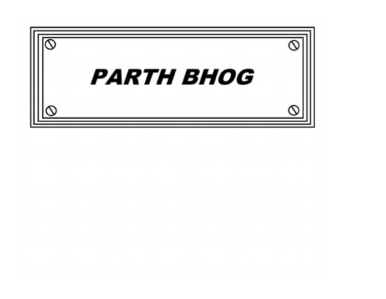 PARTH BHOG NAME PLATE | PDF