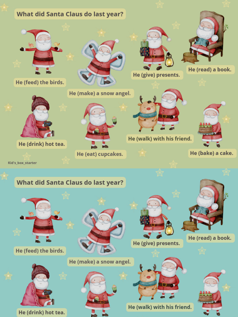 What Did Santa Claus Do Last Year | PDF