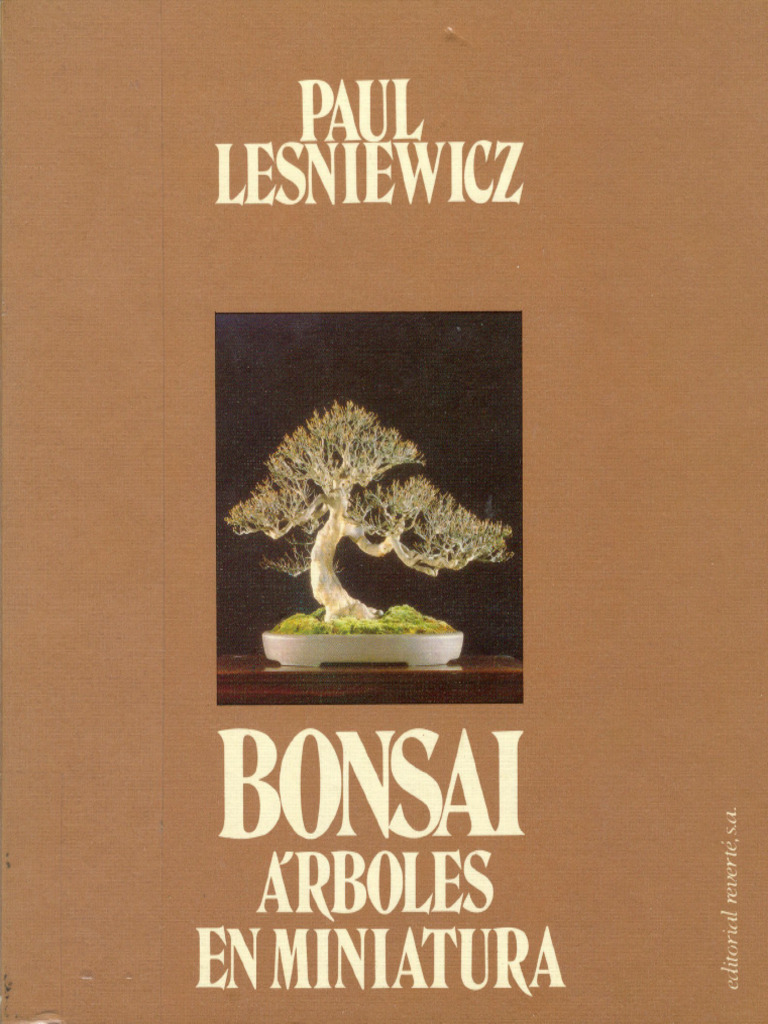 Bonsai, Arboles en Miniatura - Espa - Ol | PDF