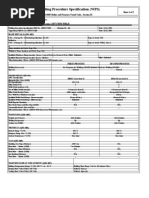 WPS Multi GMAW FCAW PDF | PDF | Welding | Construction