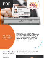 Sample Aadhaar Sanjay | PDF