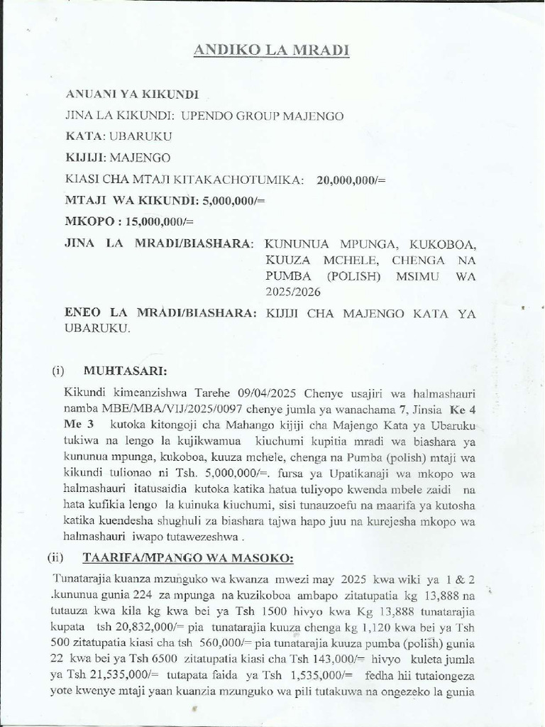 Upendo Andiko Compressed | PDF