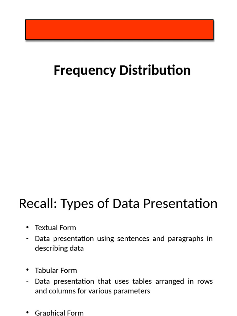Understanding Frequency Distribution Tables | PDF | Numbers | Frequency