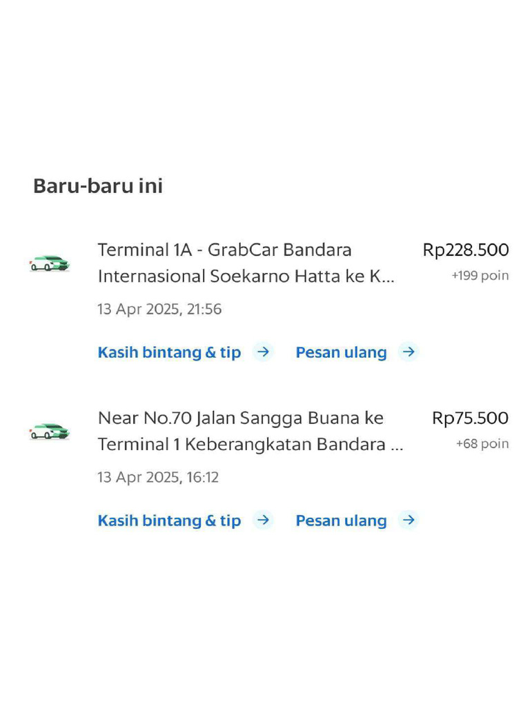 Bukti Grab Miftah (1) | PDF