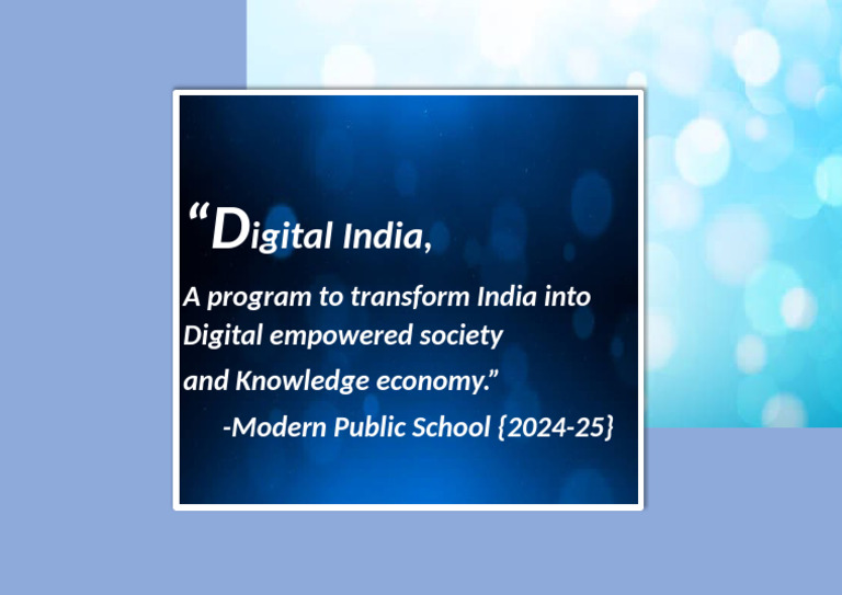 digital india | PDF