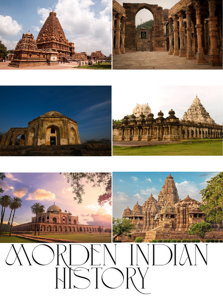 Morden Indian History PDF | PDF